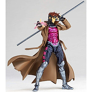 figurecomplex Amazing Yamaguchi Gambit Gambit About 170mm ABS & PVC Painted Action Figure Revoltech
