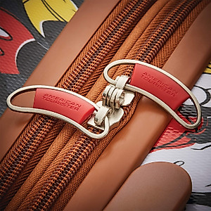 AMERICAN TOURISTER Disney Hardside Luggage with Spinner Wheels, Multicolor, 28"