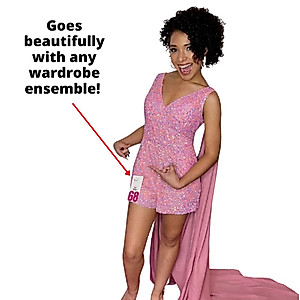 Clear Crystal from Swarovski Magnet Accessory Luxury Designer Pageant Pin Magnetic Brooch