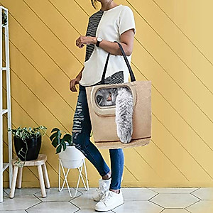 Canvas Tote Bag Lovely Animal Cat Large Handbags Reusable Multi Purpose Tote Strong Durable for Woman Man