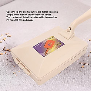 Hand Broom Brushes, Carpet Debris Sweeper Brush with Double Roller, Handheld Sofa Sweeper Brush, Table Sweeper for Bed Desktop