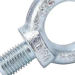 Lifting Ring Bolts, 2PCS Eyebolt Screws Large Bearing Capacity with Deep Thread for Marine for Machinery Devices(M20)