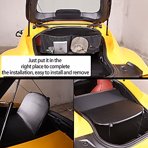 YUECHI For Toyota Supra GR A90 A91 MK5 2020-2022 Car trunk partition storage bag
