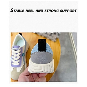 DERZIKID Kulavo Orthopedic Shoes,Women Orthopedic Sneakers,Lightweight Comfort Breathable Platform Mesh Casual Sneakers (Black, Adult, Women, 7.5, Numeric, US Footwear Size System, Medium)