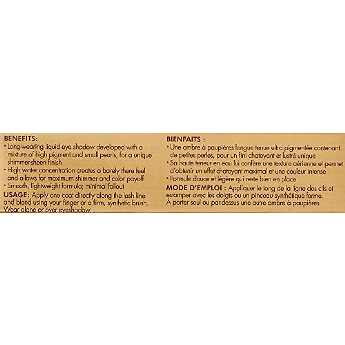 stila Shimmer And Glow Liquid Eye Shadow, Original, 0.153 Fl Oz