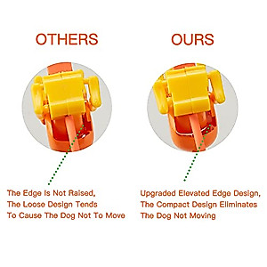 3HQ Funny Dog Humping Fast Charger Cable for iPhone 14/13/12/11 and More, Upgraded Touch Dog Phone Charger USB Lightning Cable (4ft) - Orange