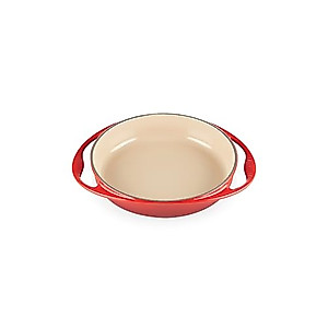Le Creuset Enameled Cast Iron Tatin Dish, 2 Quart, Cerise