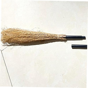 Didiseaon 2pcs Halloween Witch Broom Costume Accessories Wizard Flying Broom Props Halloween Witches Broom Cosplay Broom Cosplay Supply Witches Broom Prop