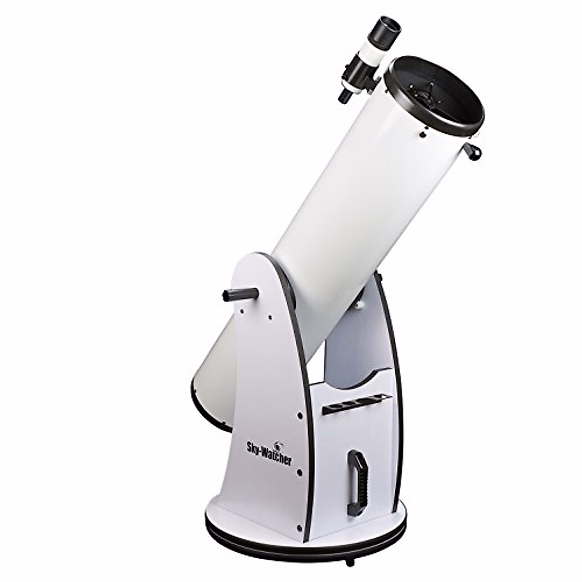 Sky Watcher Classic 200 Dobsonian 8-inch Aperature Telescope – Solid-Tube – Simple, Traditional Design – Easy to Use, Perfect for Beginners, White (S11610)