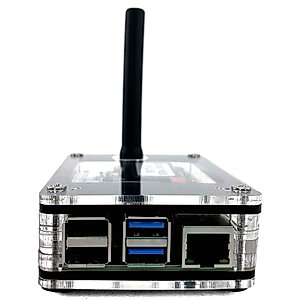 C4Labs-Dual Band Case Kit fits: Zumspot Dual Band Rpi 1.0 & Raspberry Pi 3B+ & 4B