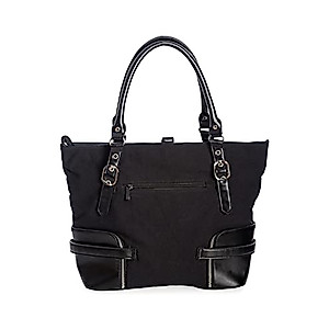 Lost Queen Gothic Tote Strappy Savanna Handbag Straps and Buckles Bag Punk Rock Purse