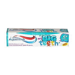 Aquafresh Fluoride Toothpaste Big Kids 6+ Years Fresh Mint