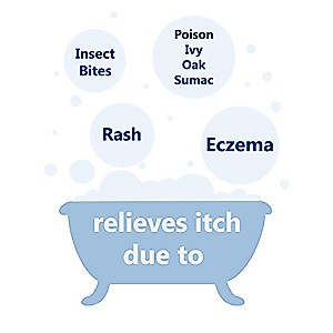 Aveeno Baby Eczema Therapy Soothing Bath Treatment for Relief of Dry, Itchy and Irritated Skin, Made with Soothing Natural Colloidal Oatmeal, 5 ct.