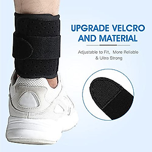 Adjustable Drop Foot Brace Foot Up Afo Brace Unisex Fits for Right /Left Foot Orthosis Ankle Brace Support, Improve Walking Gait, Effective Relieve Pain for Achilles Tendon