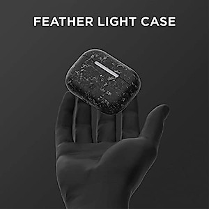 Foam Masters Genuine Forged Carbon Fiber (Matte) Case for AirPods Pro 2nd Gen - Extreme Slim - Ultra Protection