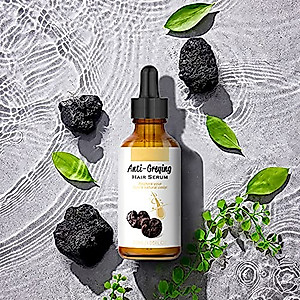 DARKA Anti-Greying Hair Serum, DARKA Pro Anti-Greying Hair Serum, Natural Hair Darkening Serum for Progressively Recover Natural Hair Color & Density for a Younger and More Confident Look (4 Pcs)