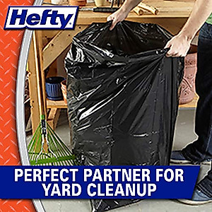 Hefty Strong Lawn & Leaf Trash Bags, 39 Gallon, 38 Count