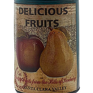 Deco 79 Metal Canister S/3 6", 7", 8" H-24989, 6"/7"/8"