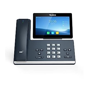 Yealink T58W Pro Smart Business Phone Android 9 with Bluetooth Wireless Handset Not Included Power Adaptor
