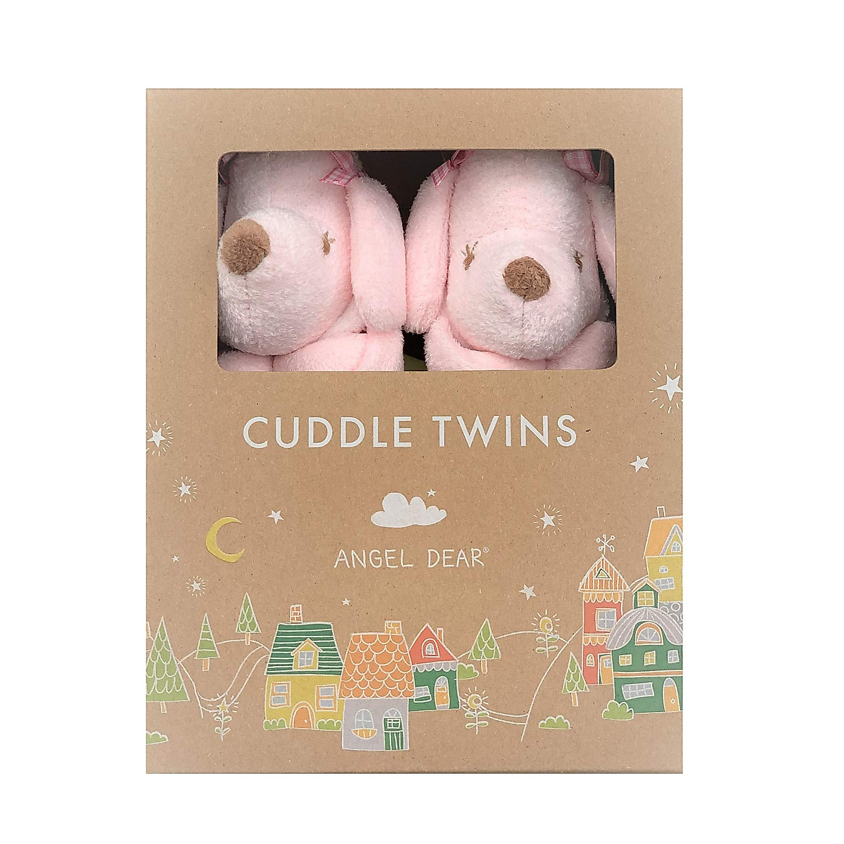 Angel Dear Poodle Twin Set Blankies Box.