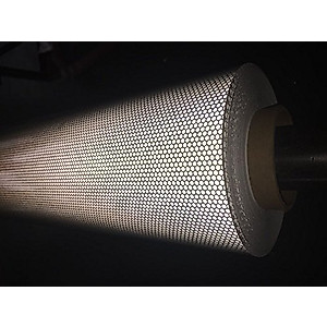 STARREY Flexible Reflective Tape White Silver 2 Inch X 45 Feet High Intensity Grade DOT-C2 Safety Tape Waterproof Conspicuity Trailer Reflector