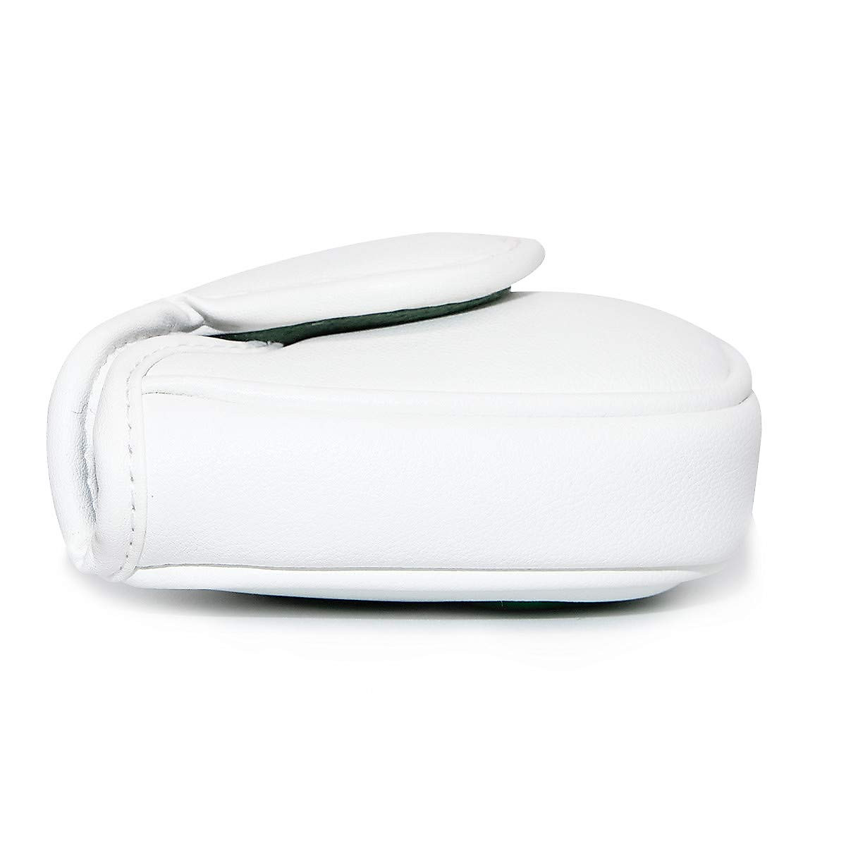 barudan golf Green White Shamrock Golf Headcover Head Covers Magnetic Mallet Putter Club Cover Protector Synthetic Leather Well Made for Odyssey 2ball Putters,Scotty Cameron,Tayormade,Ping (White)