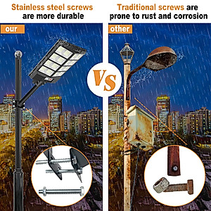 Light Poles Mount Bracket for Solar Street Lights Outdoor Heavy Duty Metal Kit Wall Pipes Clamp Led Lamp Post Extension Fixture Sturdy Steel Endurance Arm Fit Flood Fog Spot Lighting (48mm 1Pcs)