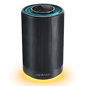 Jafanda Air Purifiers for Dorm Room Home bedroom,H13 True HEPA Coverage 450 sqft,23 dB Air cleaner,Effectively Remove Pollen Dust and Odor to Prevent Seasonal Air Diseases,Night Light