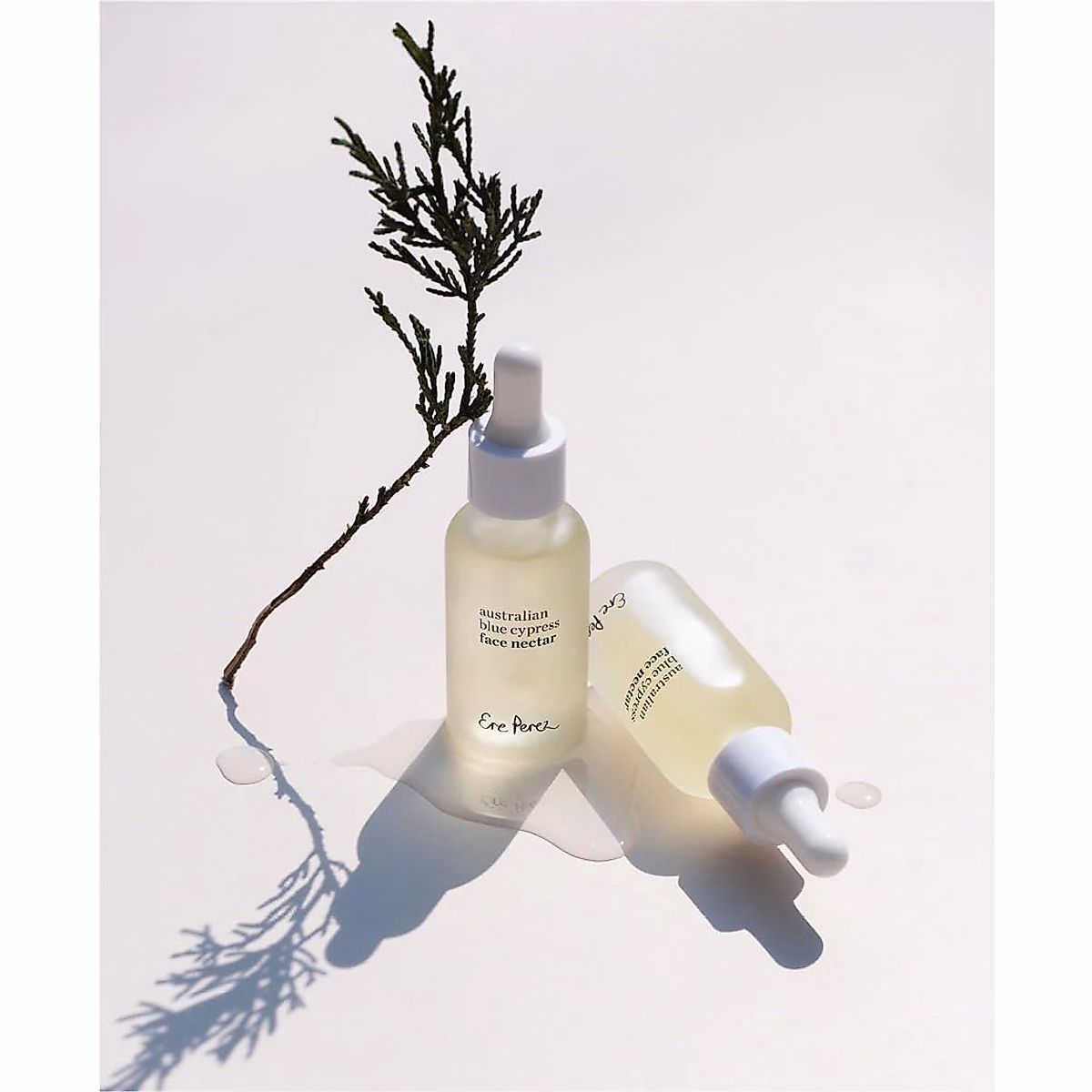 Ere Perez - Natural Australian Blue Cypress Face Nectar | Light, Hydrating, Revitalizing, Calming | Camellia, Frankencense | Vegan, Cruelty-Free, Clean Beauty, Sensitive Skin Safe (1 fl oz | 30 ml)