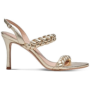 kate spade new york Womens Saffron Slingback Sandals Gold 8.5 Medium (B,M)