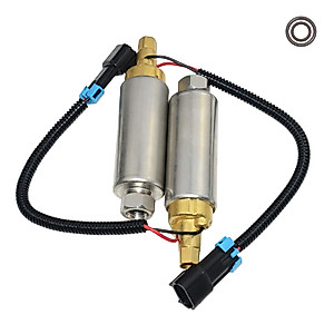 Electric High Low Pressure Fuel Pump Replacement for Mercruiser Mercury Marine Boat 4.3L 5.0L 5.7L V6 V8 861156A1 861155A3 935433 935432 18-35433 18-8868 GELUOXI
