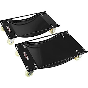 Ironton Auto Wheel Dollies - Pair, 1000-lb. Capacity Each