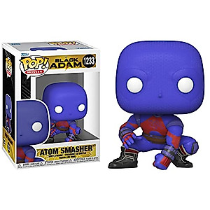 POP DC Heroes: Black Adam - Atom Smasher Funko Vinyl Figure (Bundled with Compatible Box Protector Case), Multicolor, 3.75 inches