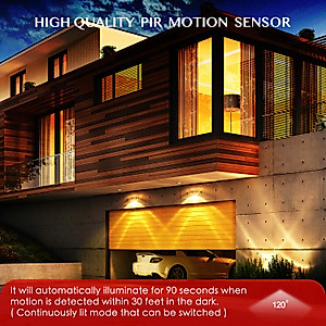 Sengled Motion Sensor Outdoor Light Bulbs, 150 Watt Equivalent LED Motion Detector Flood Light Bulbs for Outside, E26 Base PAR38 Motion Light Bulbs 3000K Warm White, 1500LM, Waterproof, (Pack of 4)