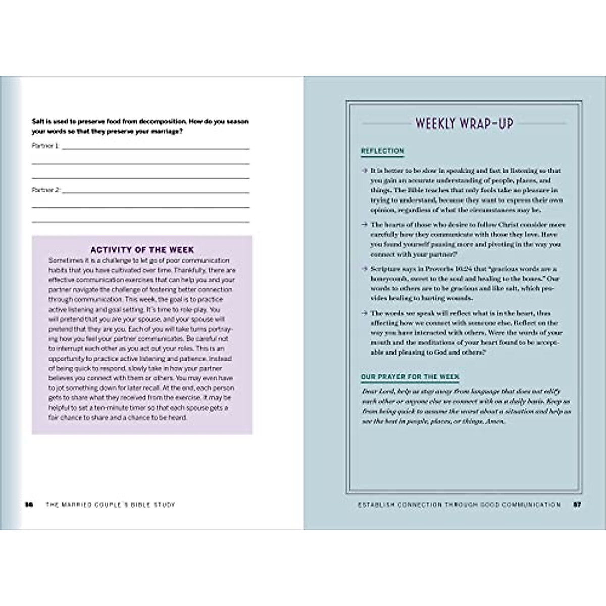 The Married Couple's Bible Study: 12 Weeks of Readings and Reflections to Strengthen Your Marriage