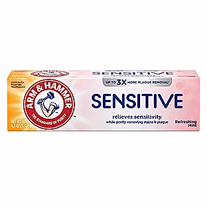 ARM & HAMMER Sensitive Teeth & Gums Toothpaste 4.5 oz (Pack of 4)