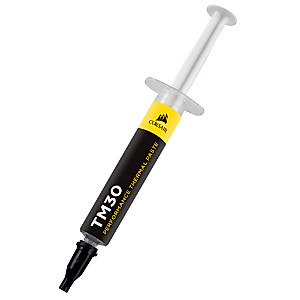 Corsair TM30 Performance Thermal Paste | Ultra-Low Thermal Impedance CPU/GPU | 3 Grams|w/applicator, silver for Desktop