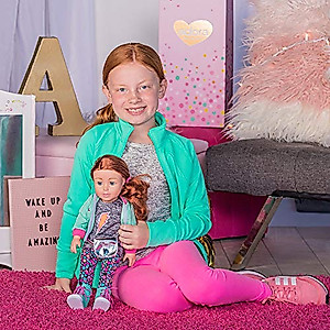 Adora Amazon Exclusive Amazing Girls Collection, 18” Realistic Doll with Changeable Outfit and Movable Soft Body, Birthday Gift for Kids and Toddlers Ages 6+ - Sam