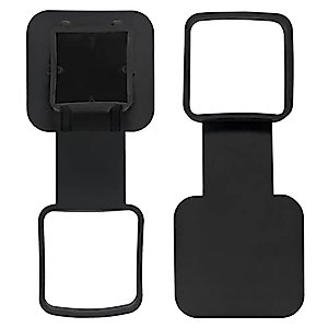 2PCS 2” Trailer Hitch Cover 2 inch Trailer Hitch Plug Tow Receiver Tube Plug Cap Hitch Receivers Cover Compatible with Class 3 4 5 GMC Toyota Ford Jeep Dodge Nissan Mercedes Benz BMW Polaris ATV UTV