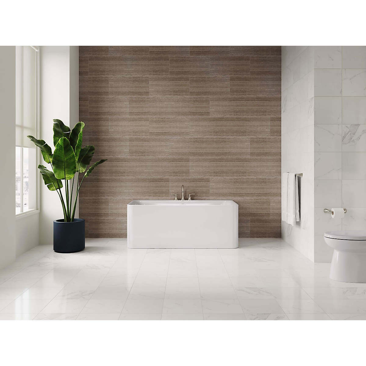 KOHLER Ludington Deck-mount Bath Faucet Trim