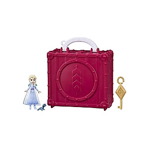 Disney Frozen Hasbro Pop Adventures Enchanted Forest Set Pop-Up Playset with Handle,Including Elsa Doll,Toy Inspired 2 Movie