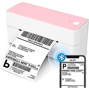 Omezizy Bluetooth Thermal Shipping Label Printer - 241BT Wireless 4x6 Label Printer for Small Business & Package, Compatible with Android, iPhone, Windows, Mac OS, Ebay, Amazon, Shopify, Etsy, USPS