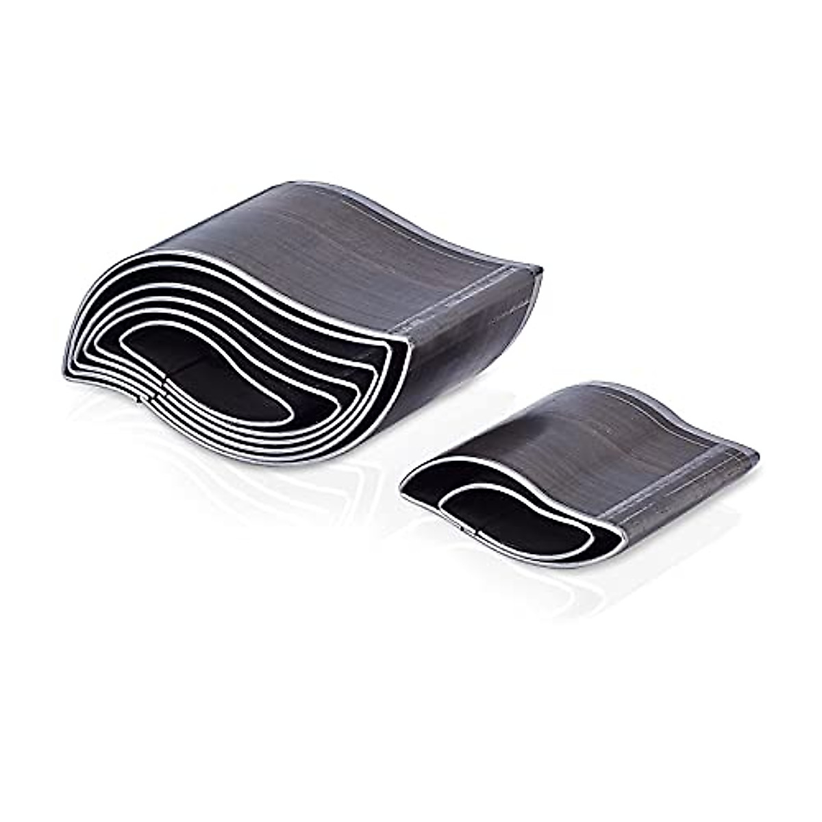 PH PandaHall 8 Size Punching Die Set, Leather Craft Cutter Punch Hole Hollow Drop Wallet Cutter Leather Cutting Mold Belt Puncher Cutting Tools for DIY Leather Craft Leaf Shape