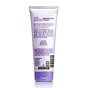 SoftSheen-Carson Dark&Lovely Detangling Cream, 6.8 Fl Oz - For Protective Styles, With Peppermint&Avocado Oil for Braids, Weaves, Wigs&Locs No Dyes, No Mineral Oil, No Petrolatum