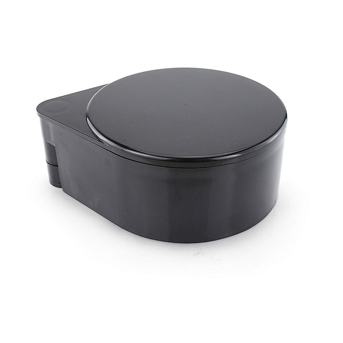 New Star Foodservice 48360 Plastic 3-Tier Bar Glass Rimmer, Black