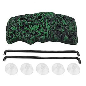 Submerged Ramp Turtle Island PlatformTurtle Basking Medium for Fish for Semi-Aquatic Animals for Aquarium(L) Fish Decoration and Landscaping Supplies
