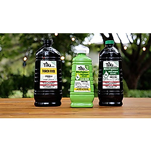 TIKI Brand 1218011 Clean Burn BiteFighter Liquid 64 Fl Ounce TIKI Torch Fuel, Clear