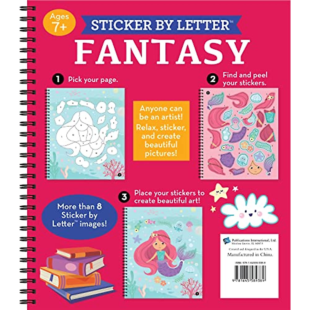 Brain Games - Sticker by Letter: Fantasy