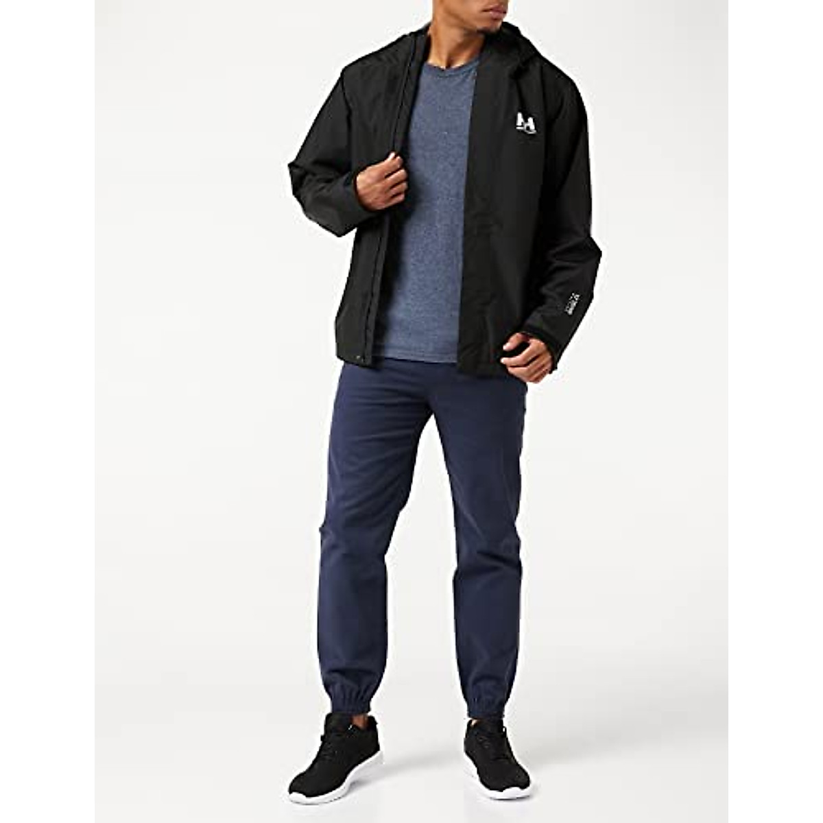 Helly Hansen Men's Seven J Waterproof Windproof Breathable Rain Jacket, 992 Black, XX-Large