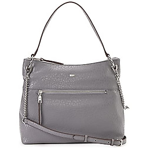 DKNY Gregorio Hobo, Light Charcoal